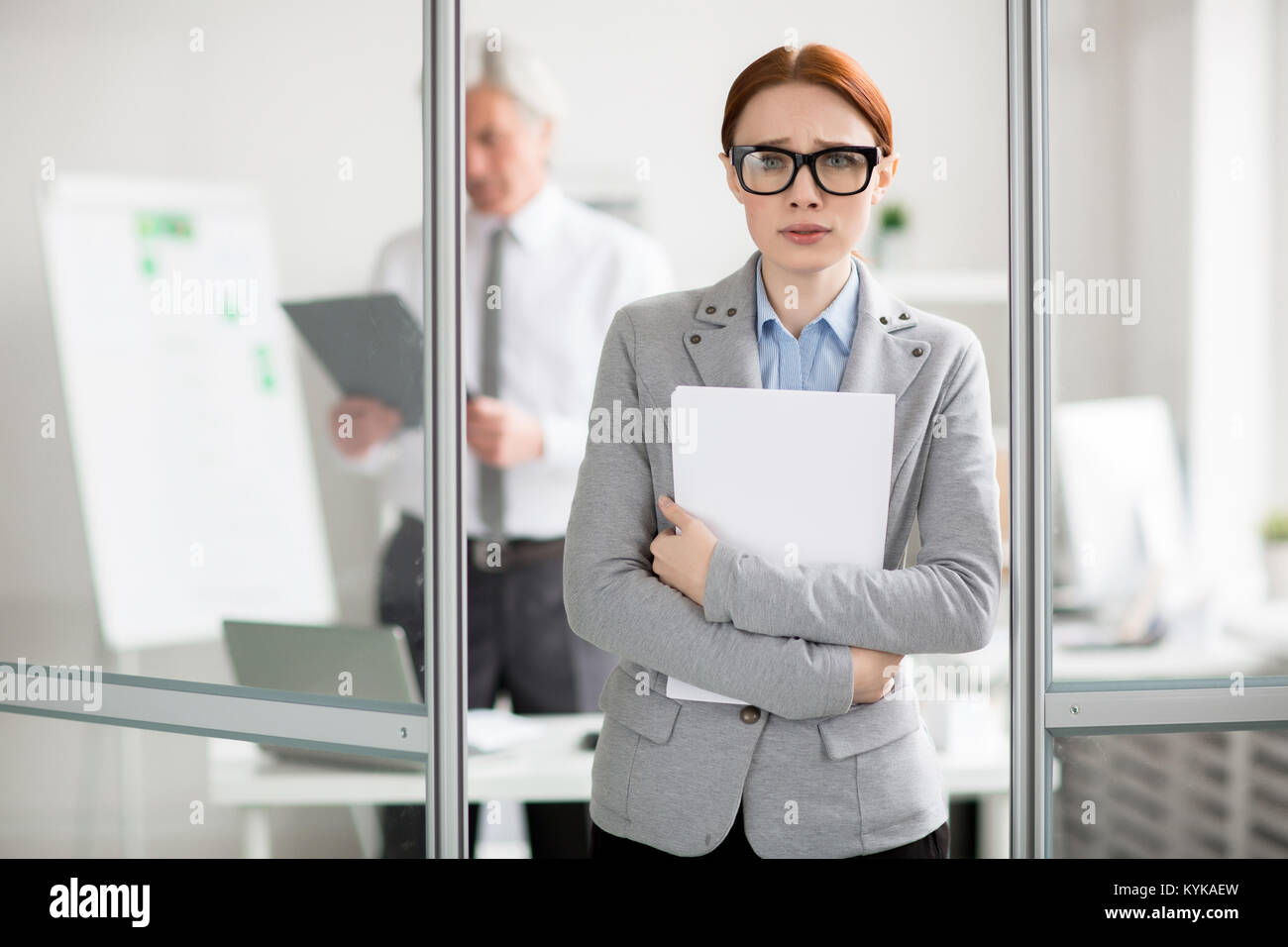 Afraid of boss hi-res stock photography and images - Alamy