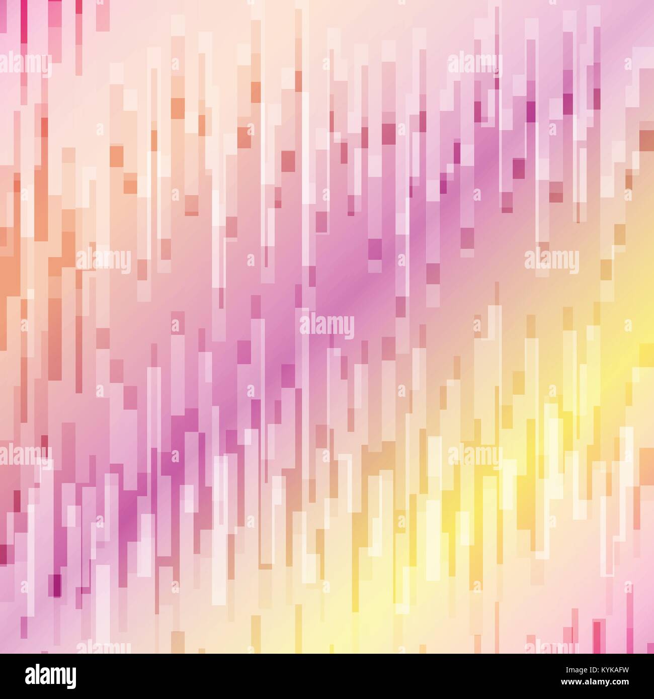 Abstract geometric vertical lines overlay on colorful background and ...