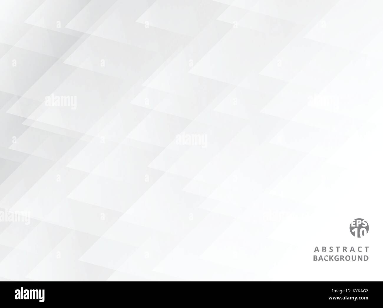 Abstract geometric overlay elegant white and grey background. Triangle ...