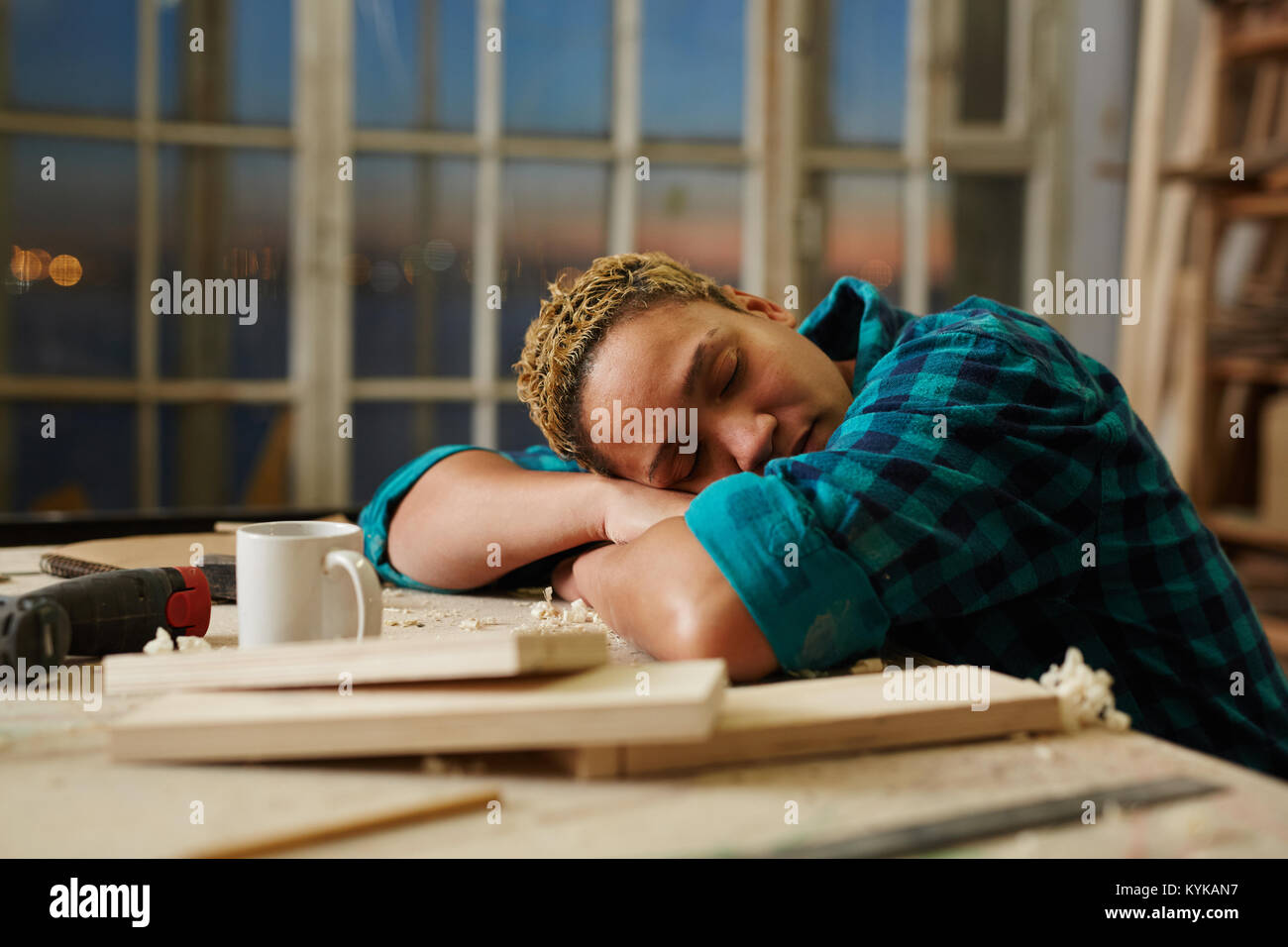 Rest after work Stock Photo - Alamy