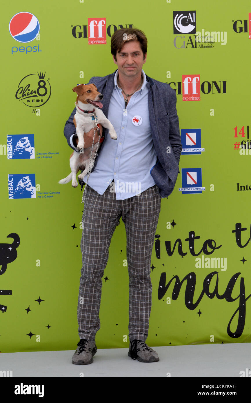 Giffoni Valle Piana, Sa, Italy - July 15, 2017 : Francesco Apolloni at ...