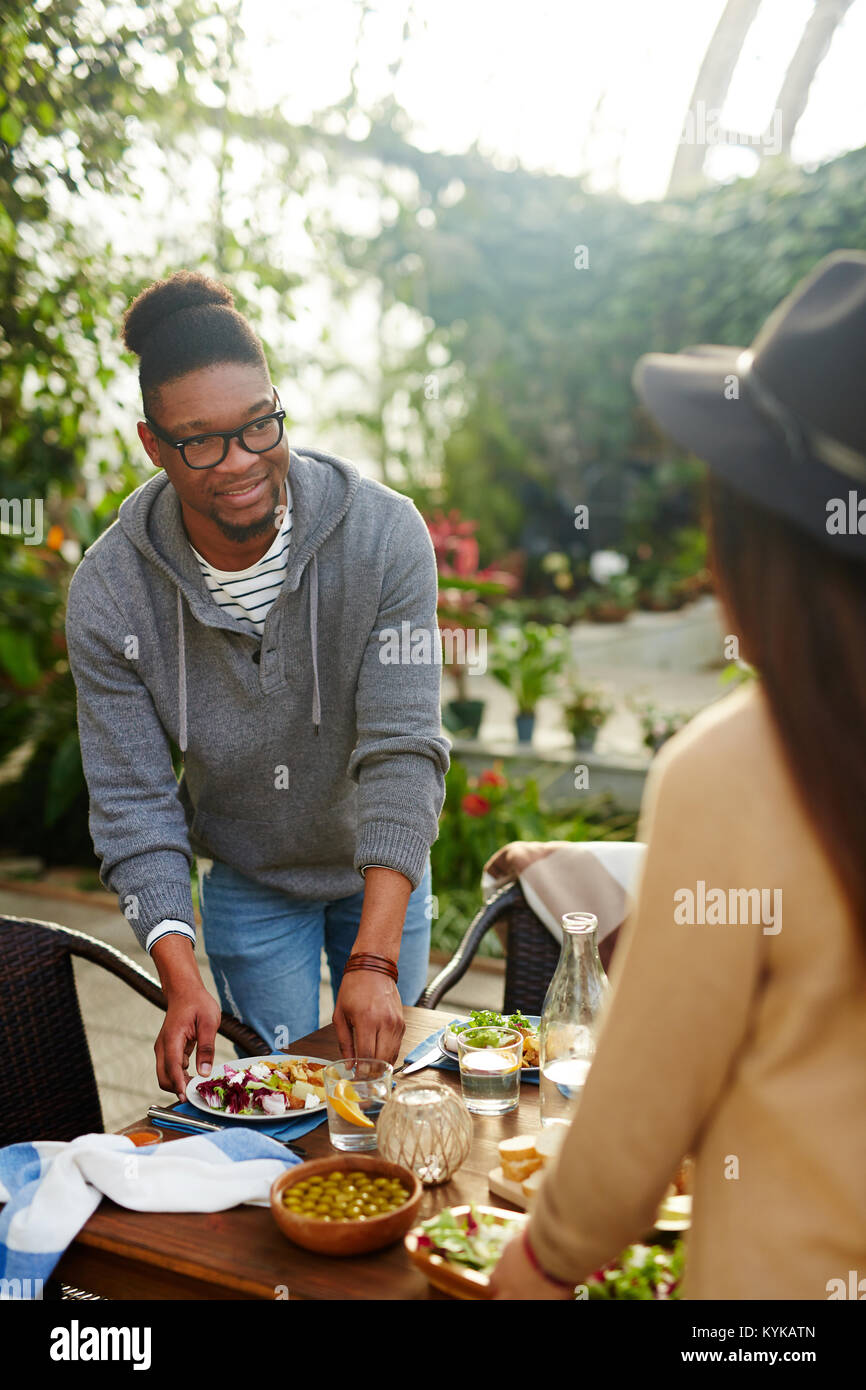 Preparing for dinner Stock Photo - Alamy