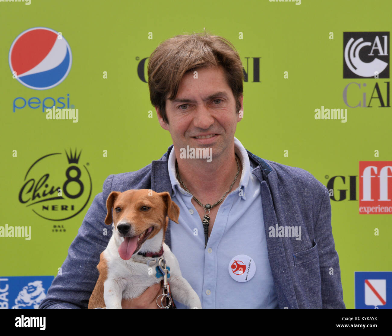 Giffoni Valle Piana, Sa, Italy - July 15, 2017 : Francesco Apolloni at ...