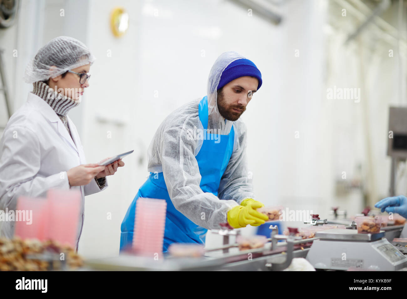 Staff at work Stock Photo - Alamy