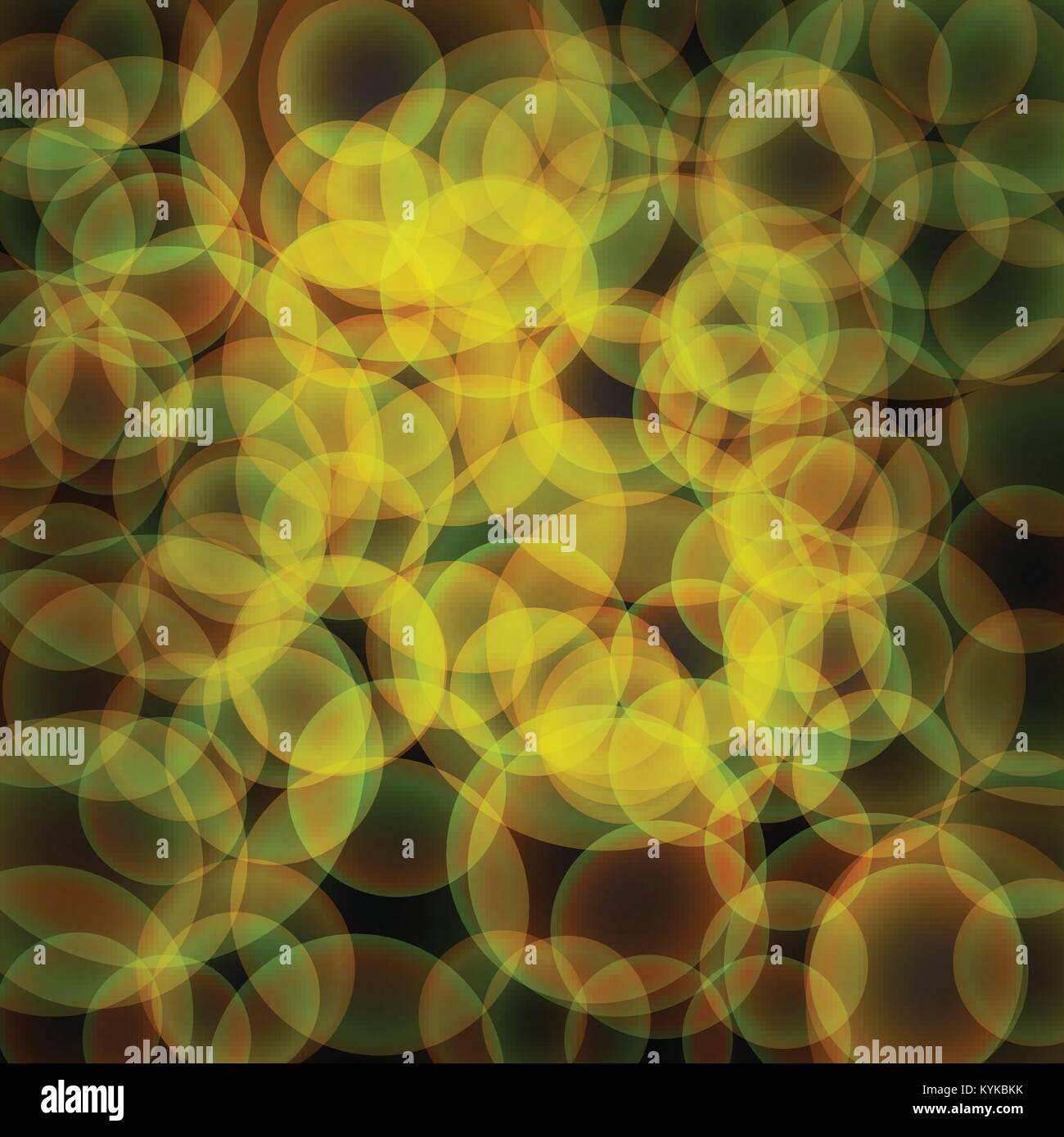 abstract vector glowing background with bright circles Stock Vector ...