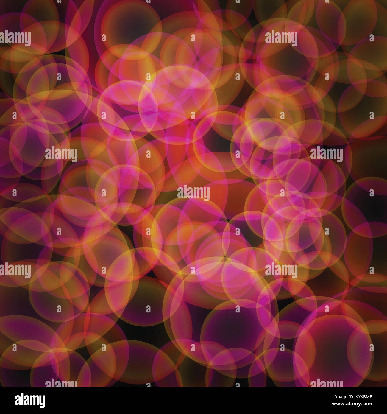 abstract vector glowing background with bright circles Stock Vector ...