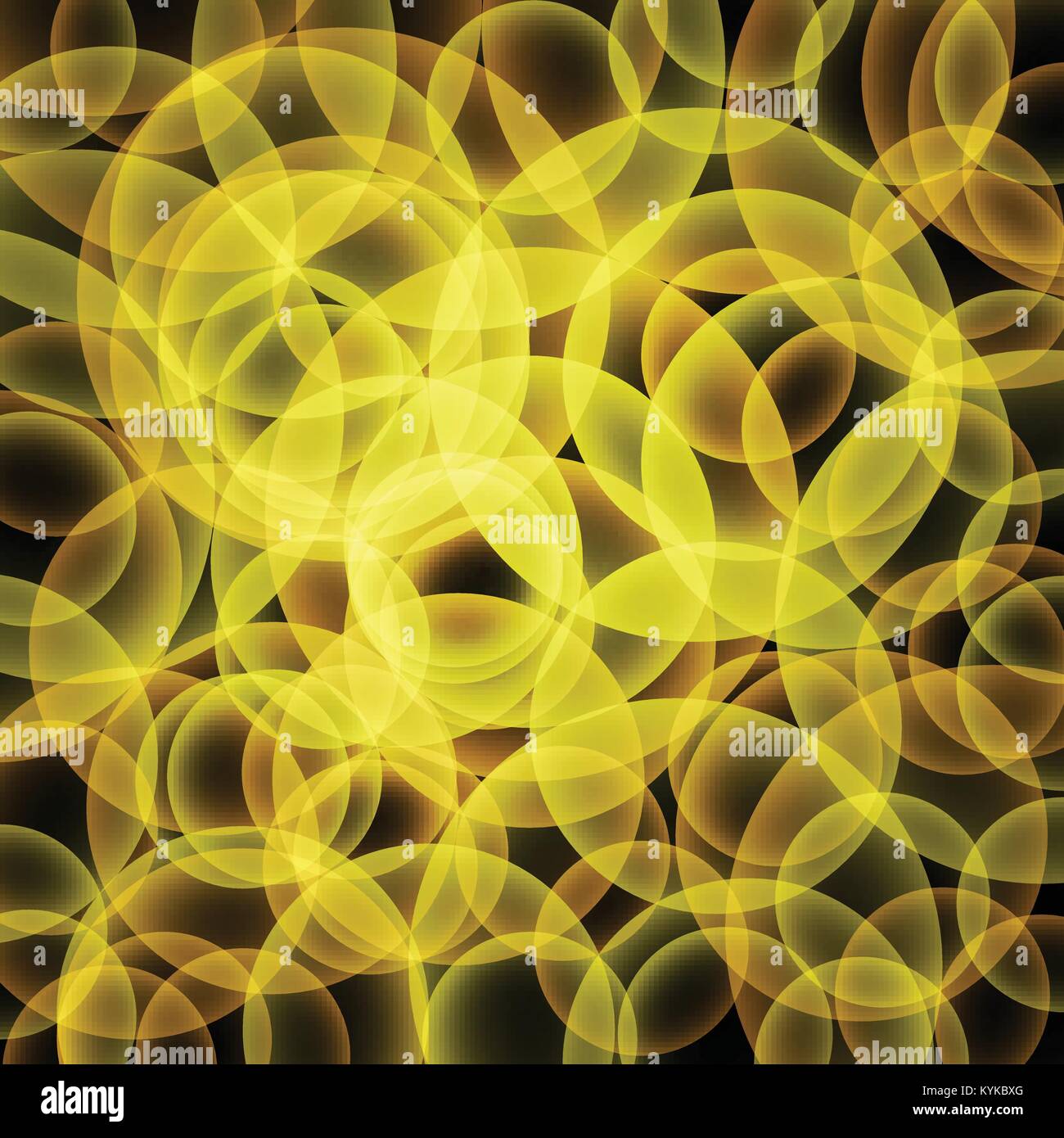 abstract vector glowing background with bright circles Stock Vector ...