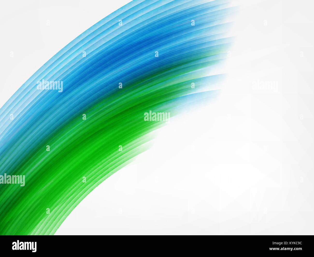 abstract vector stripes glowing background - green and blue Stock ...