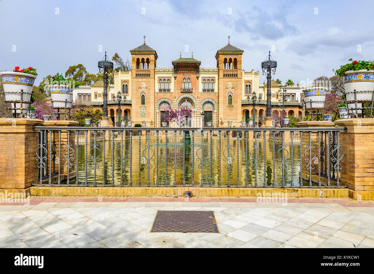 Plaza de America in the Andalusian capital, Sevilla in Spain Stock ...