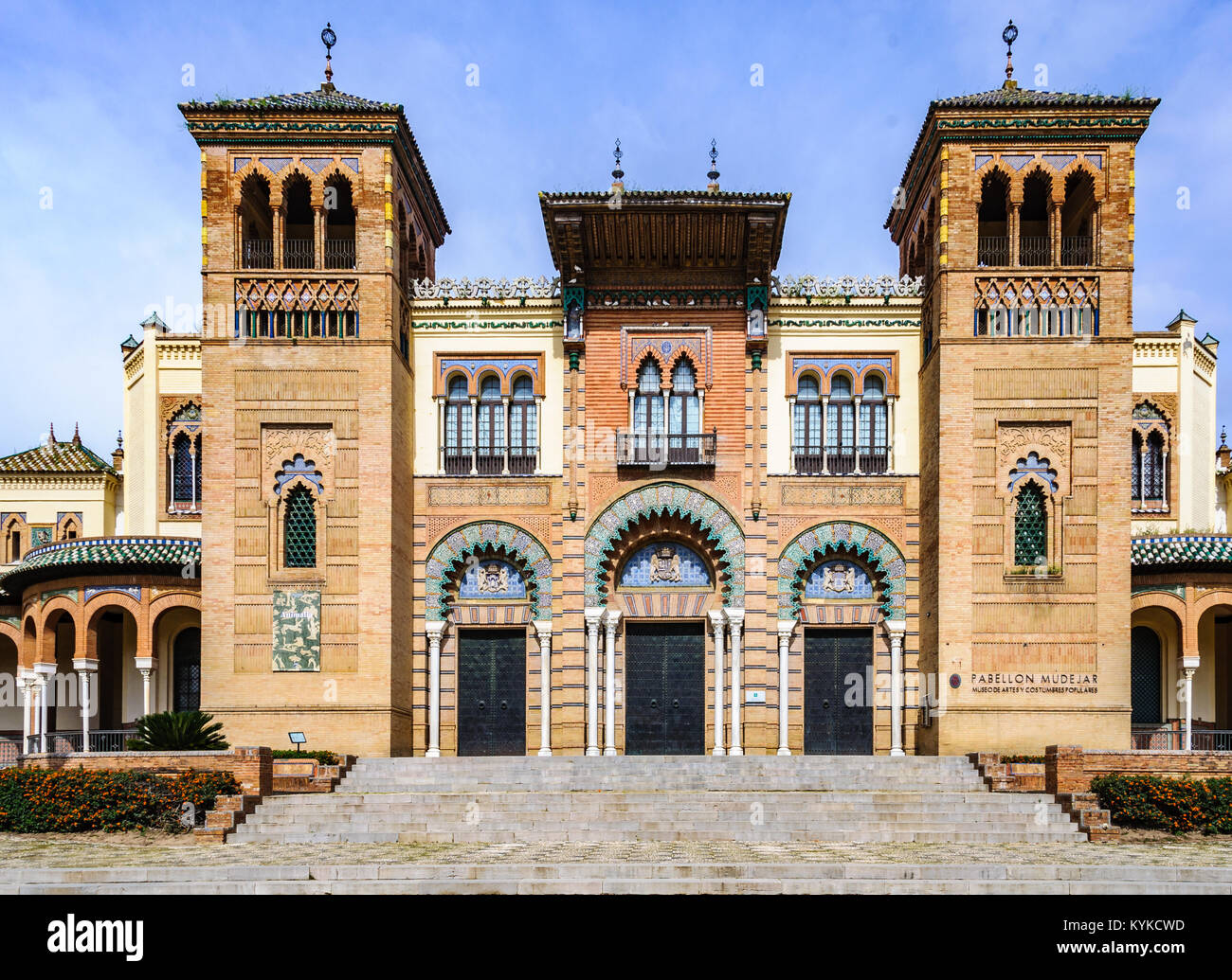 Plaza de America in the Andalusian capital, Sevilla in Spain Stock ...