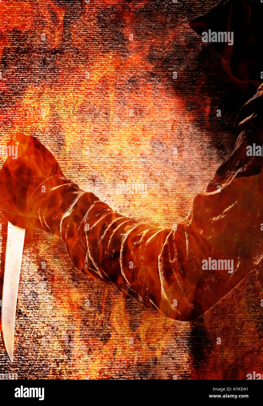 Demon Red Eyes Male High Resolution Stock Photography and Images - Alamy