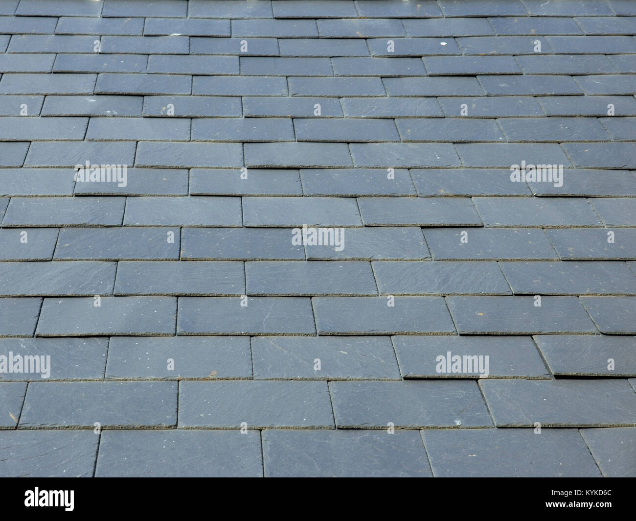 Slate roof tiles full frame Stock Photo - Alamy