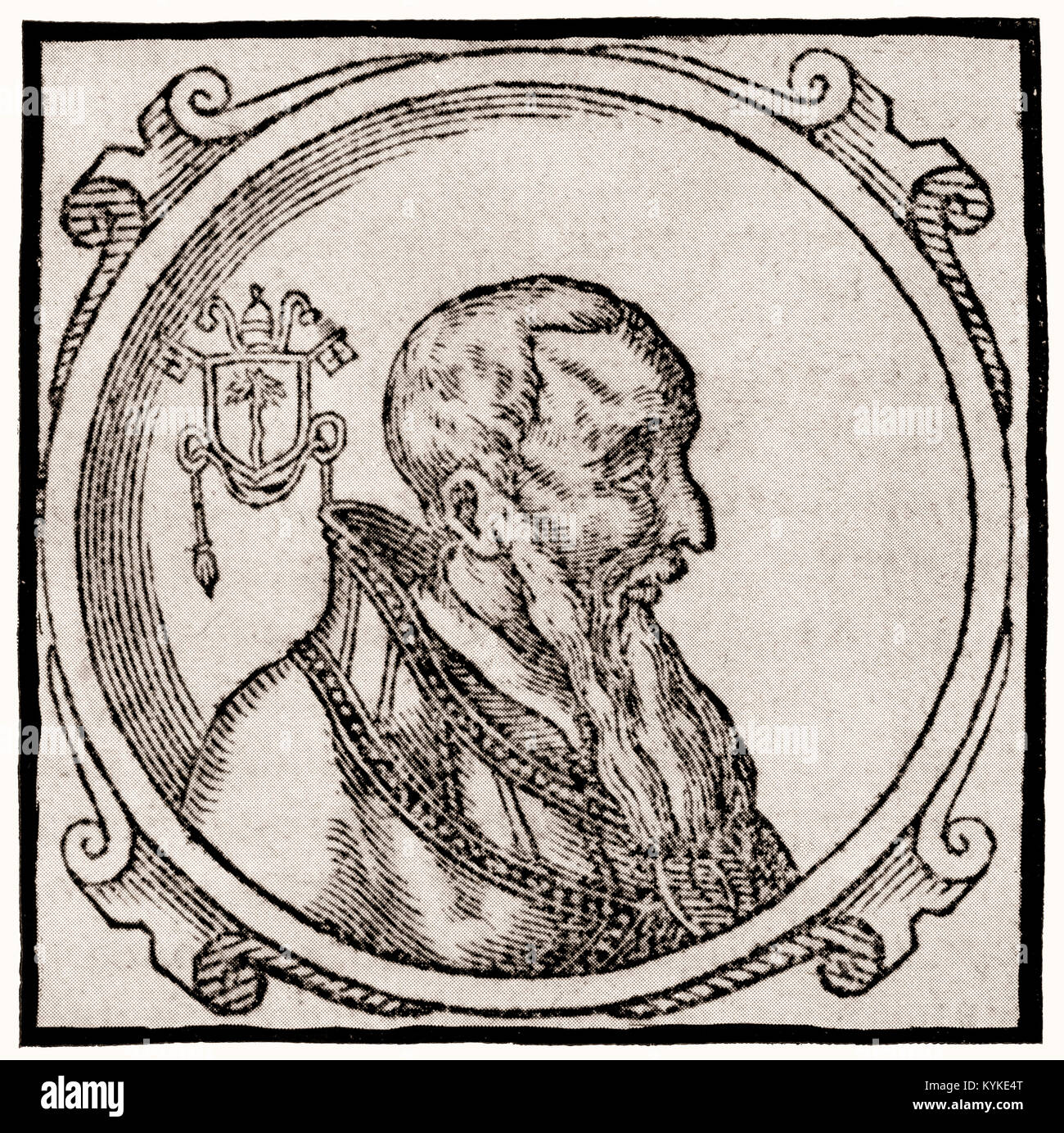 Pope Marcellus II, 6 May 1501 – 1 May 1555, born Marcello Cervini degli ...