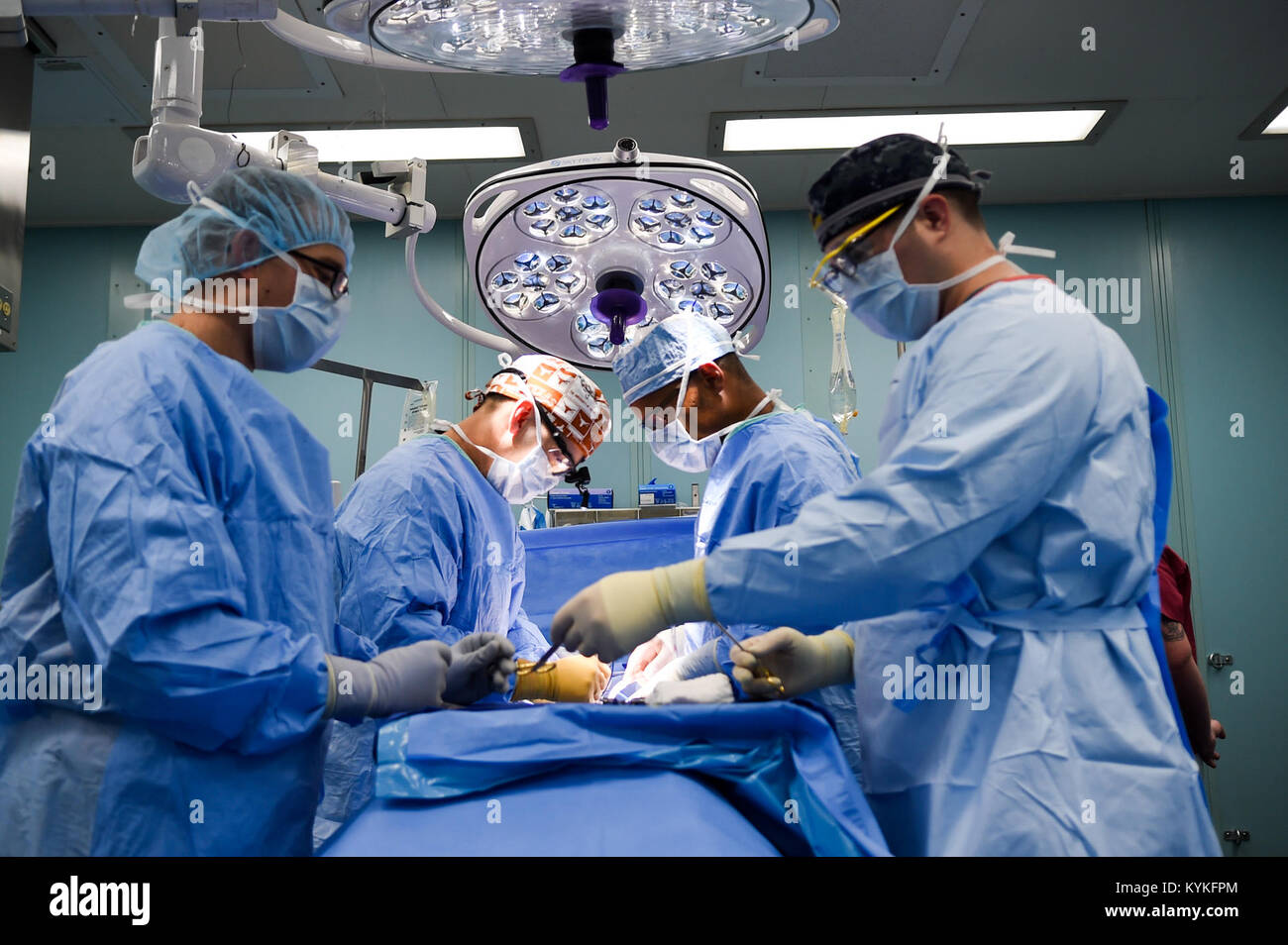 CARIBBEAN SEA (Oct. 18, 2017) – Sailors embarked on the Military ...