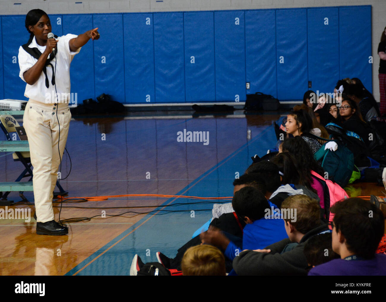 Army protects school hi-res stock photography and images - Alamy