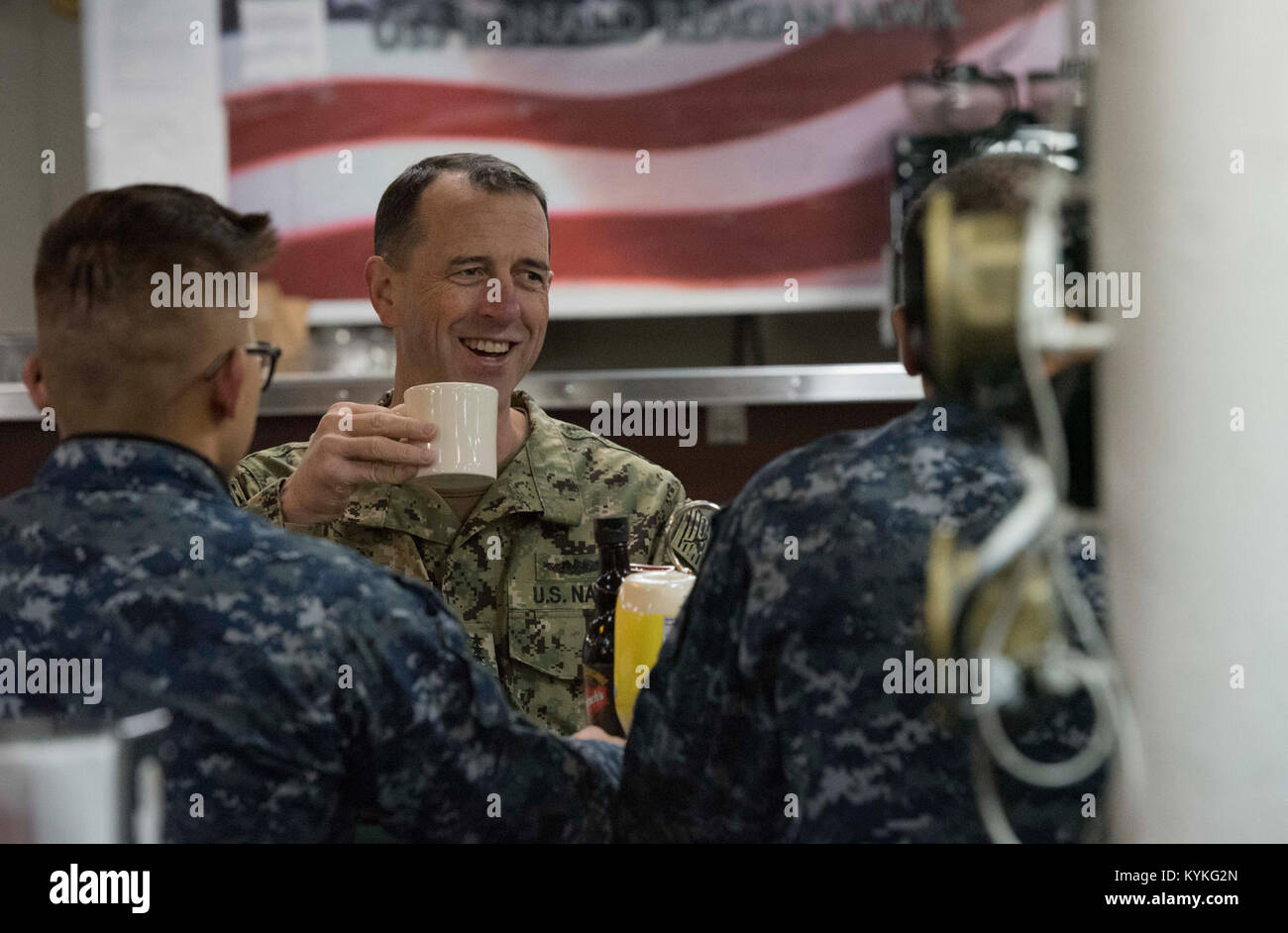YOKOSUKA, Japan (Dec. 19, 2017) Chief of Naval Operations (CNO) Adm ...