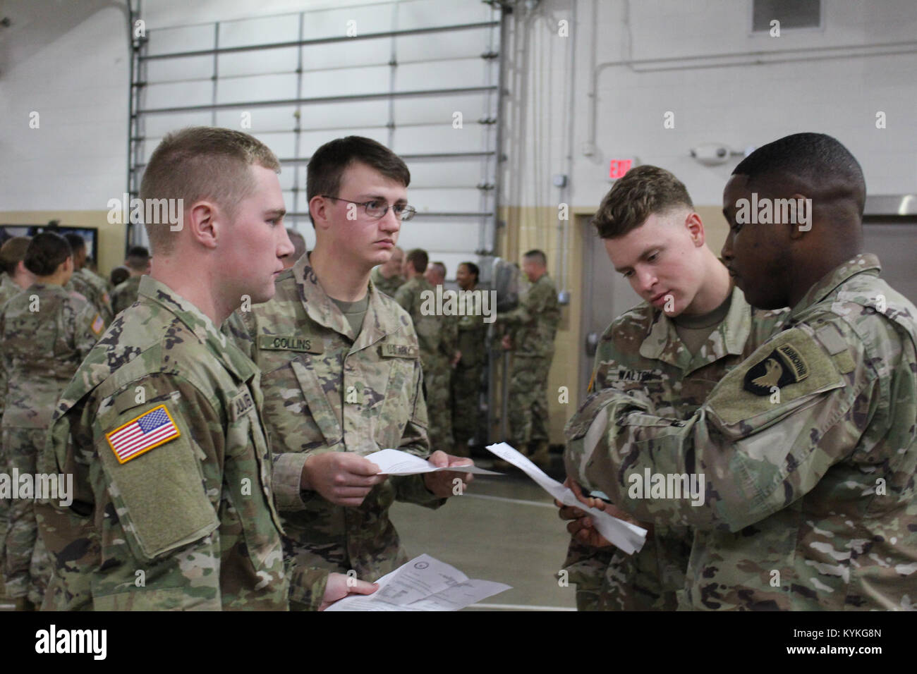 The newest Soldiers in the Kentucky National Guard are welcomed into ...