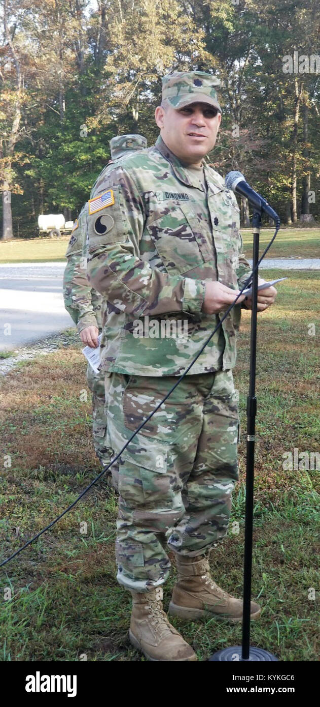 Field promotion ceremony Stock Photo - Alamy