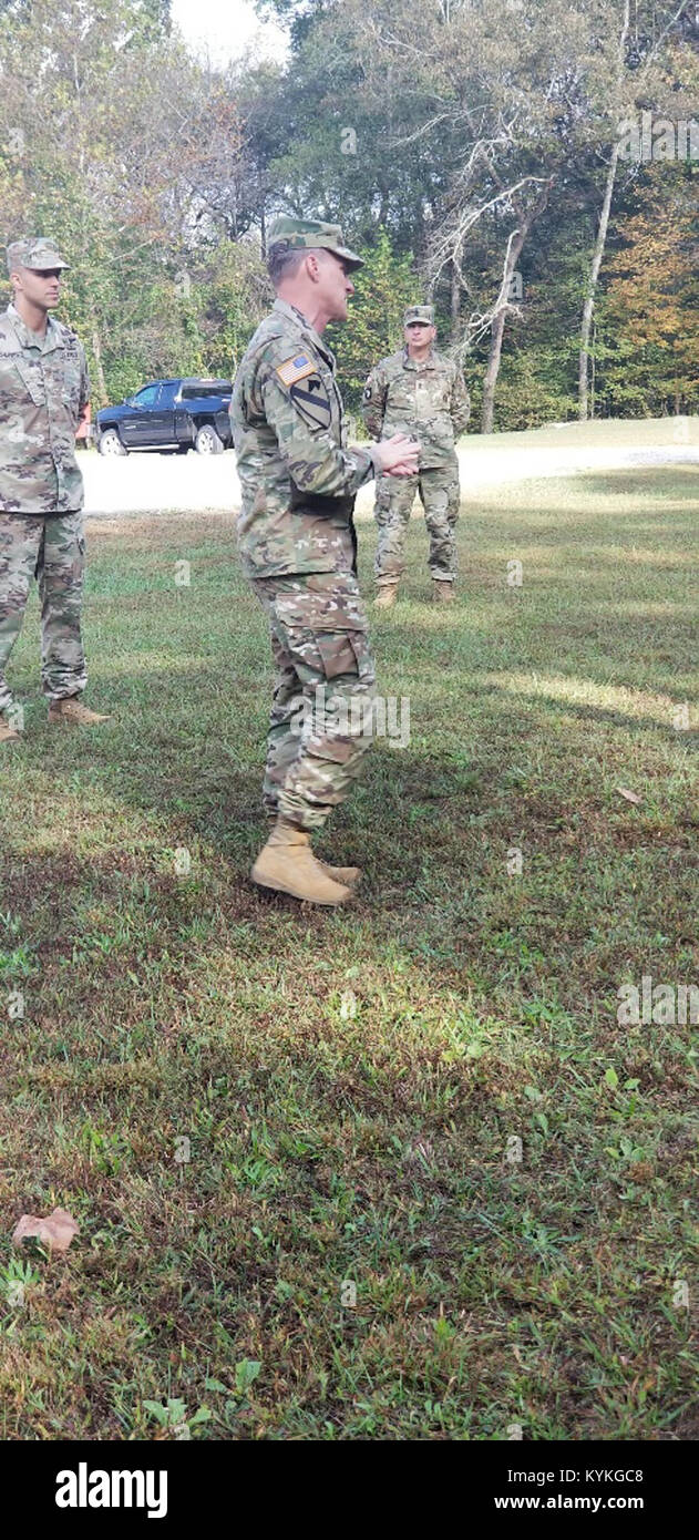 Field promotion ceremony Stock Photo - Alamy