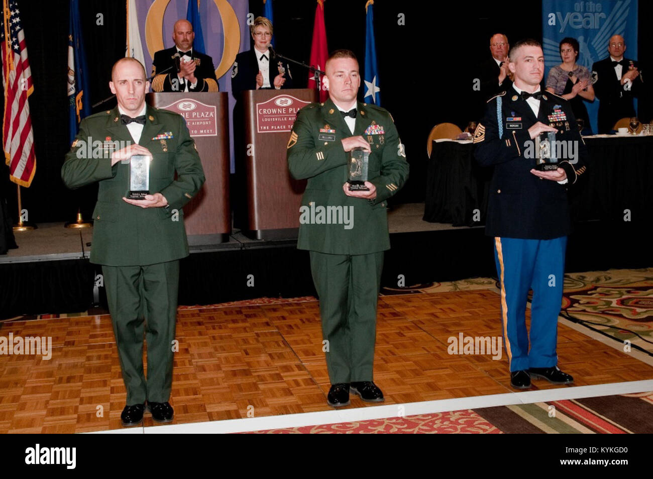 US military awards ceremony Stock Photo - Alamy
