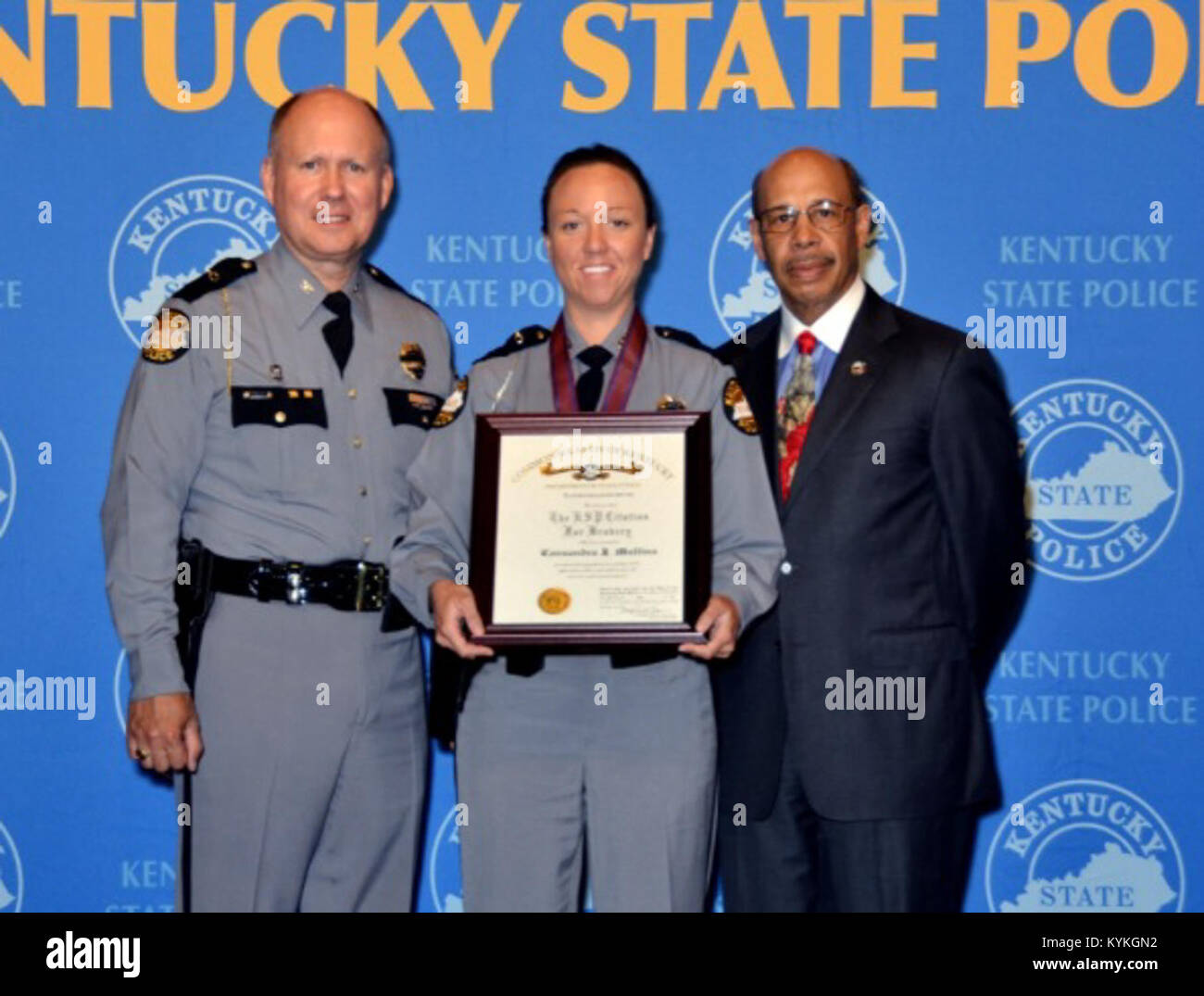 Kentucky State Police award ceremony Stock Photo - Alamy