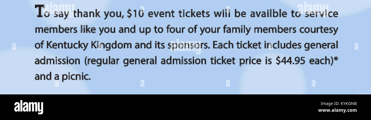 US military poster ticket price Stock Photo - Alamy