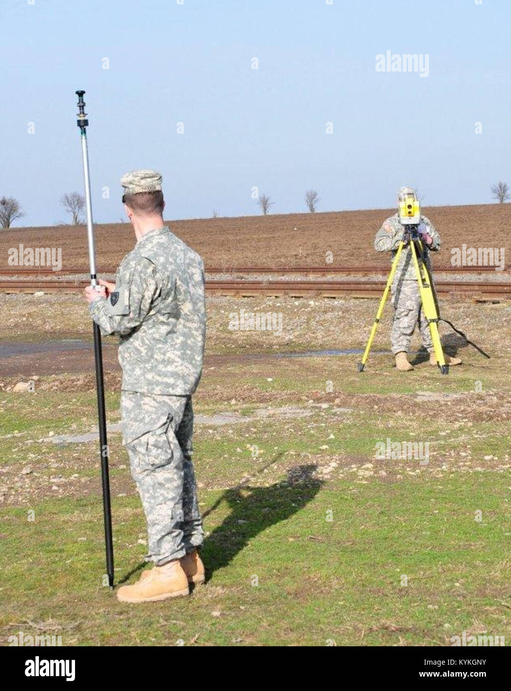 National guard civil engineering Stock Photo - Alamy