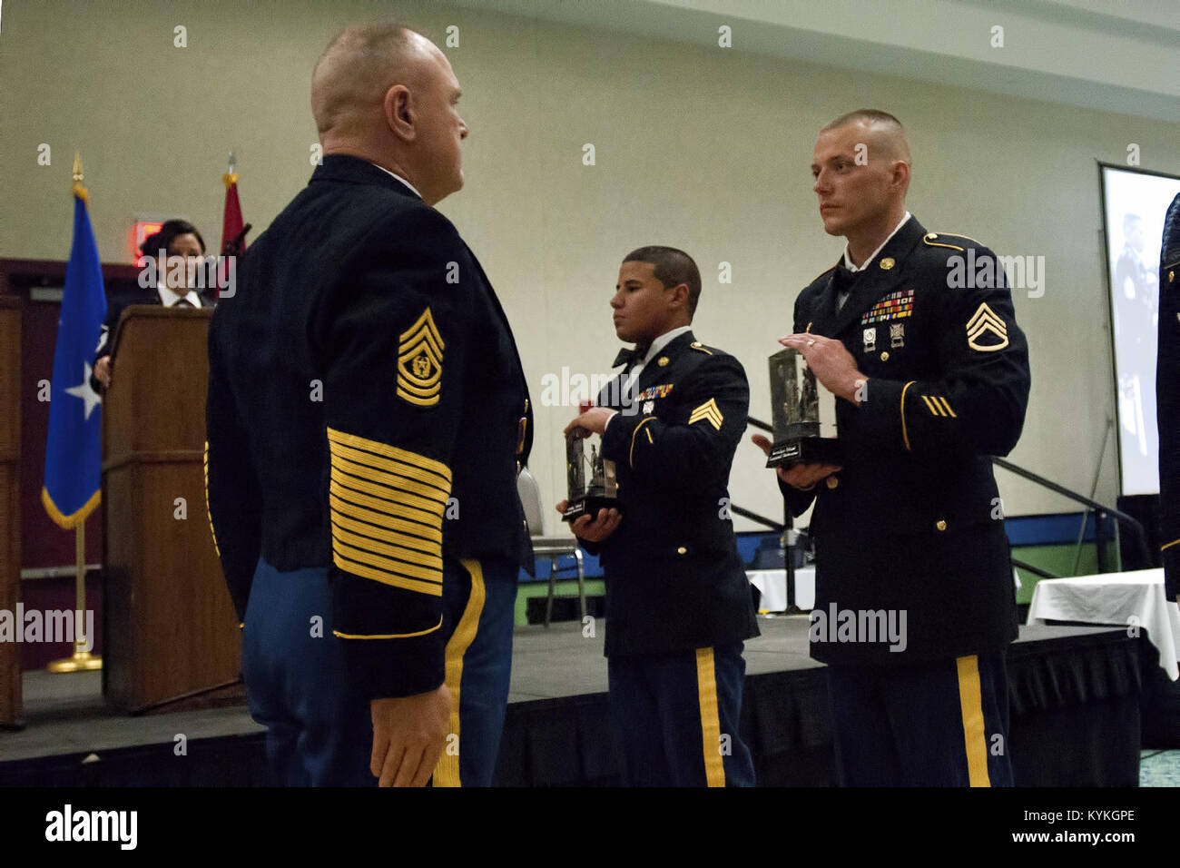 Military awards presentation Stock Photo - Alamy