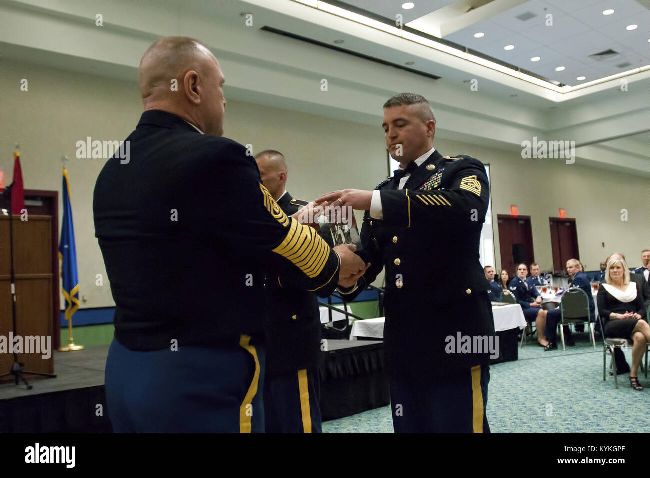 Military awards presentation Stock Photo - Alamy