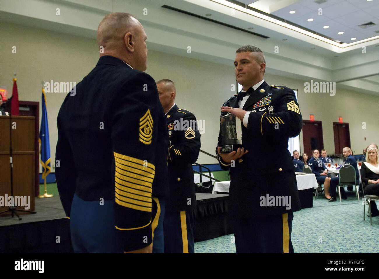 Military awards presentation Stock Photo - Alamy