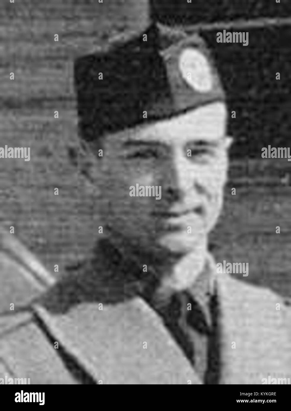 Vintage military portrait photograph Stock Photo - Alamy