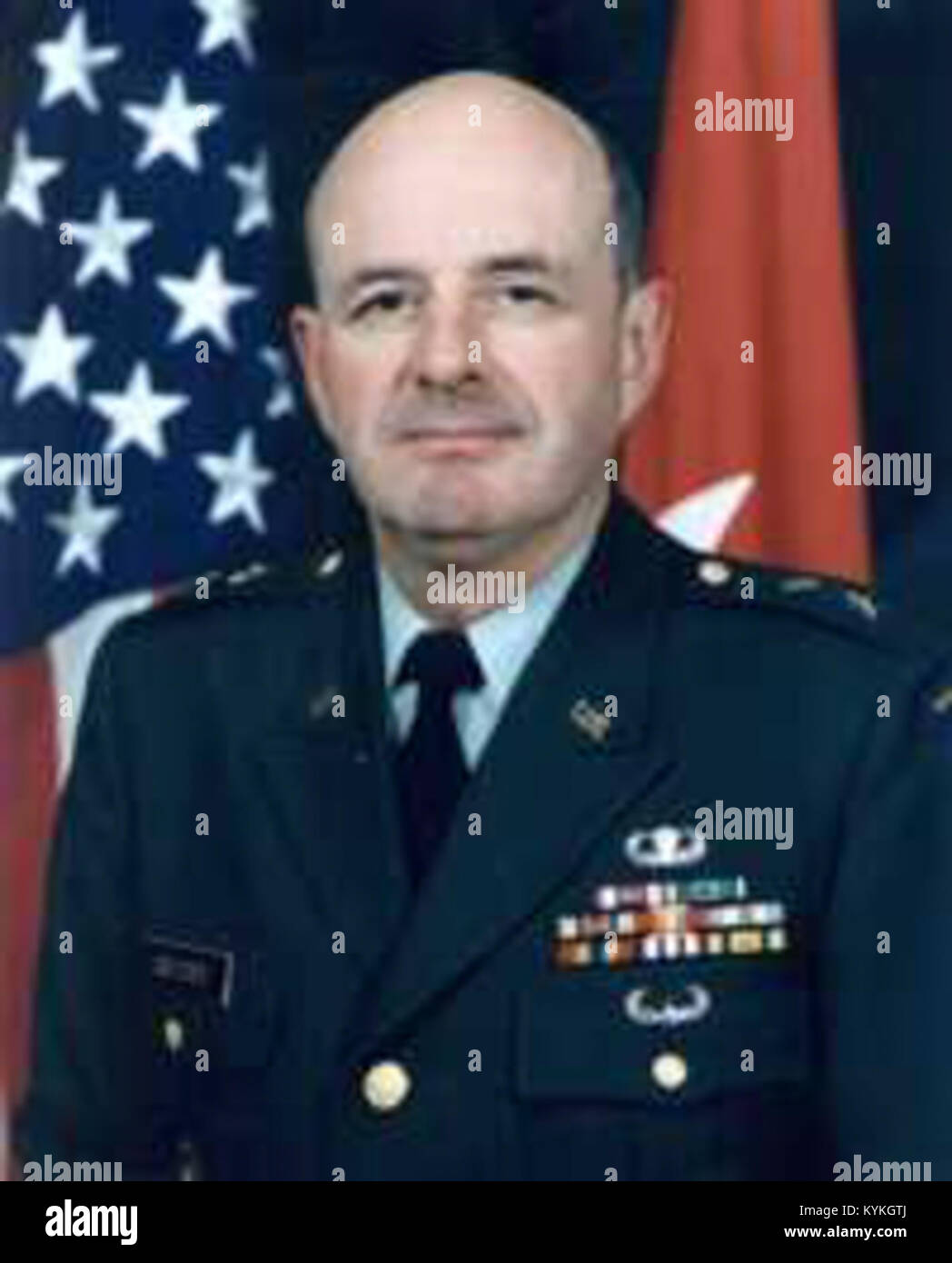 Portrait of US military person Stock Photo - Alamy
