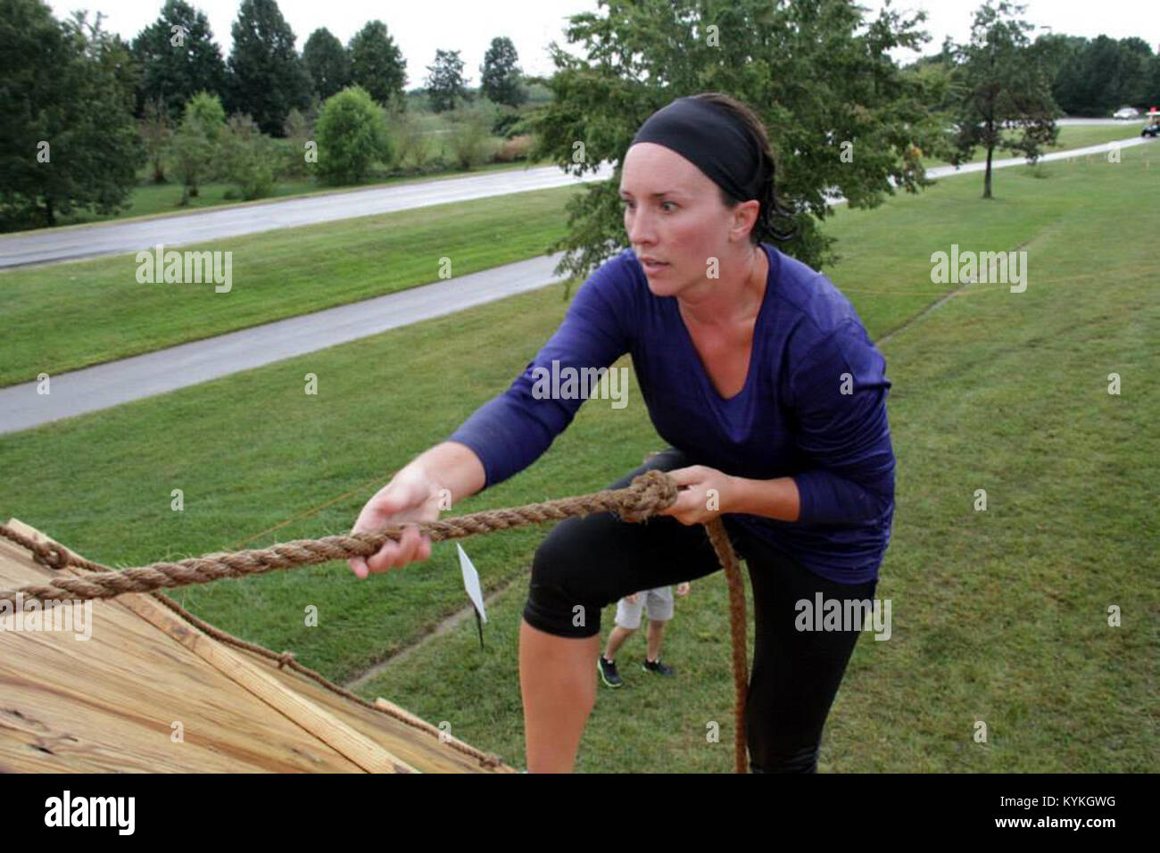 US army assault course Stock Photo - Alamy