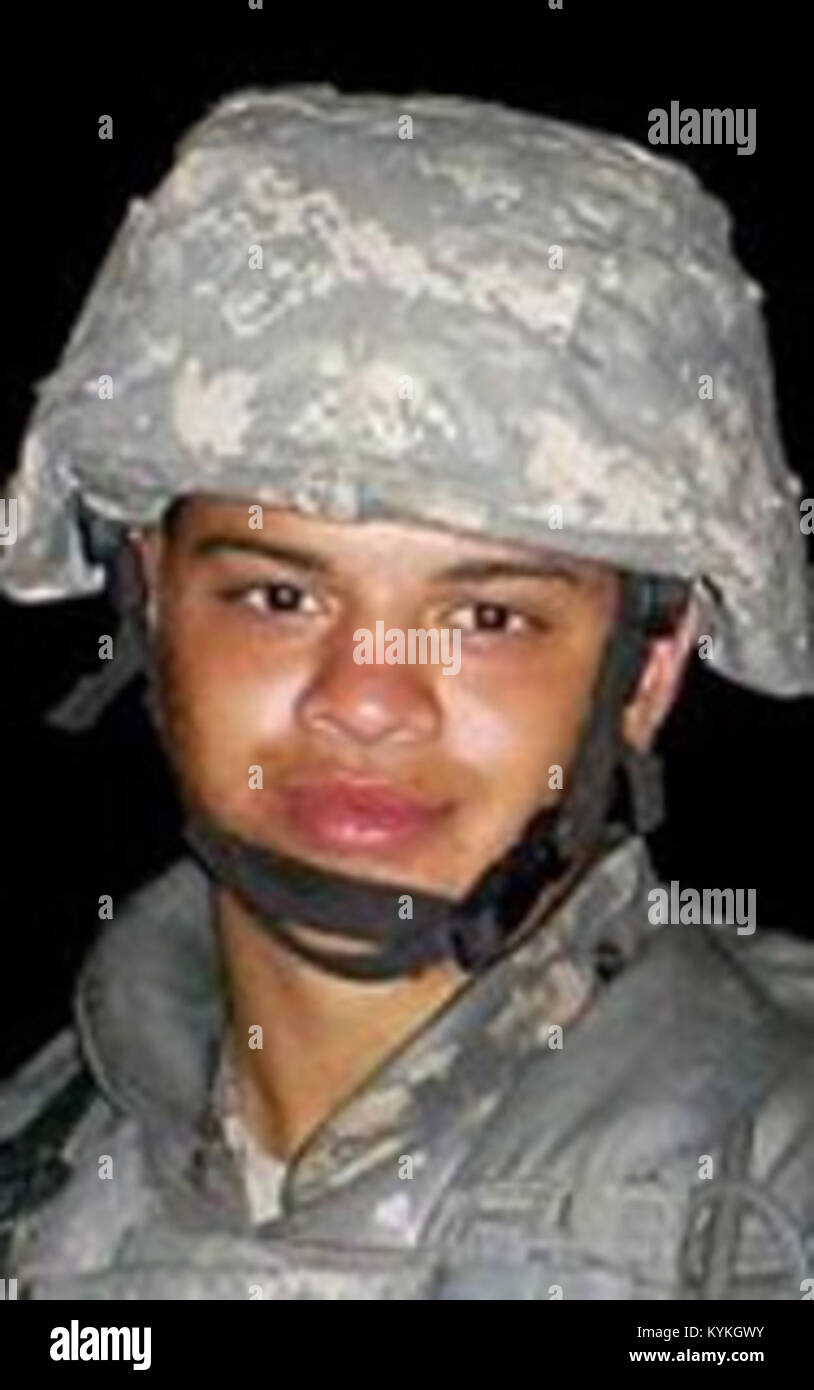 Portrait of US military person Stock Photo - Alamy