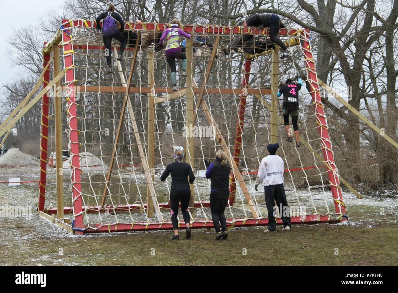National guard military assault course Stock Photo - Alamy