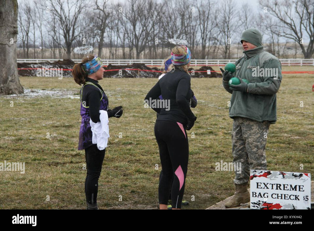 National guard military assault course Stock Photo - Alamy