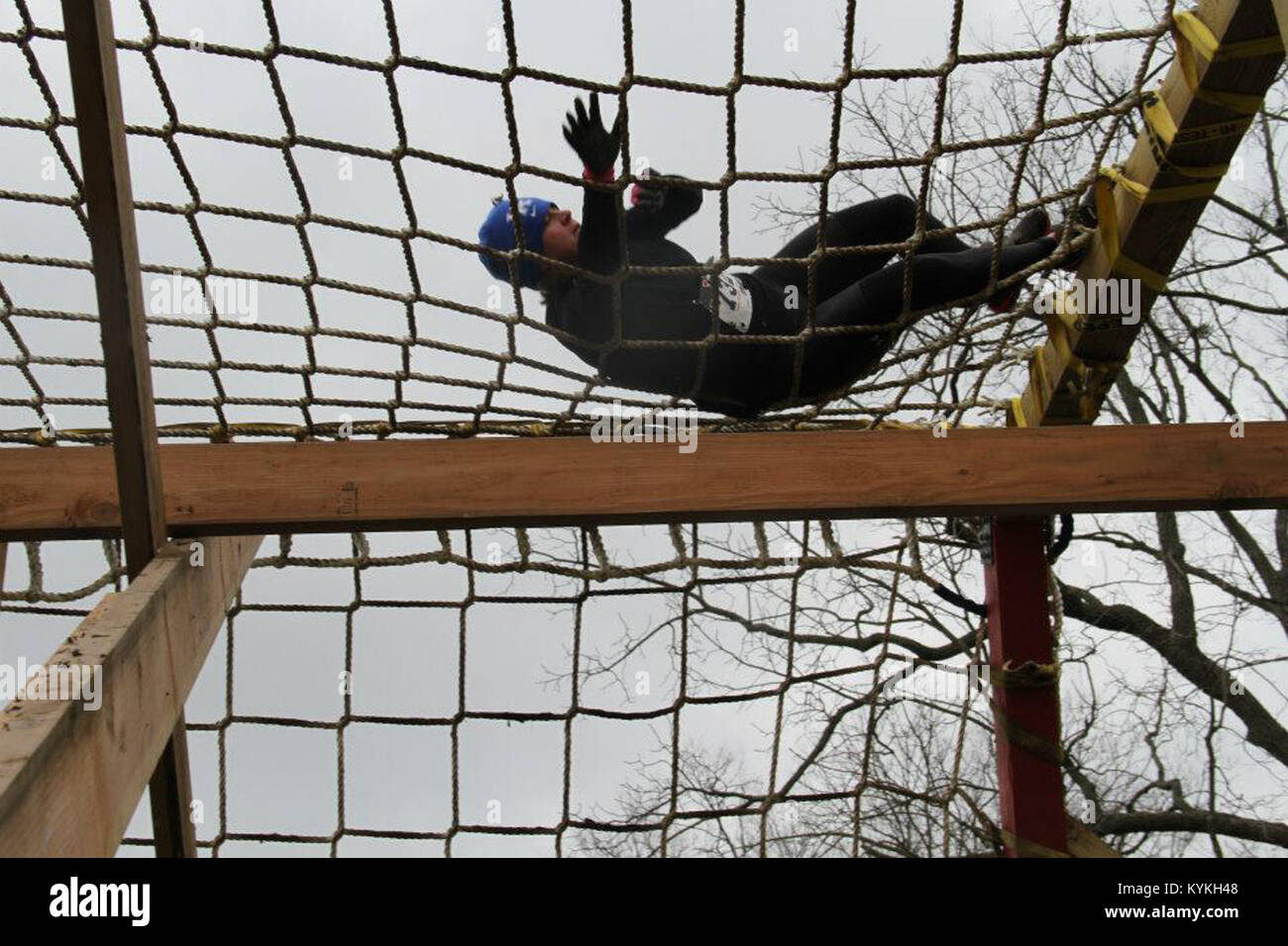 National guard military assault course Stock Photo - Alamy