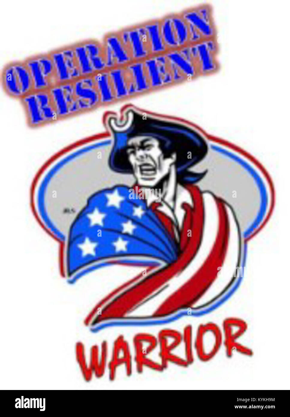 US military poster Resilient Warrior Stock Photo - Alamy