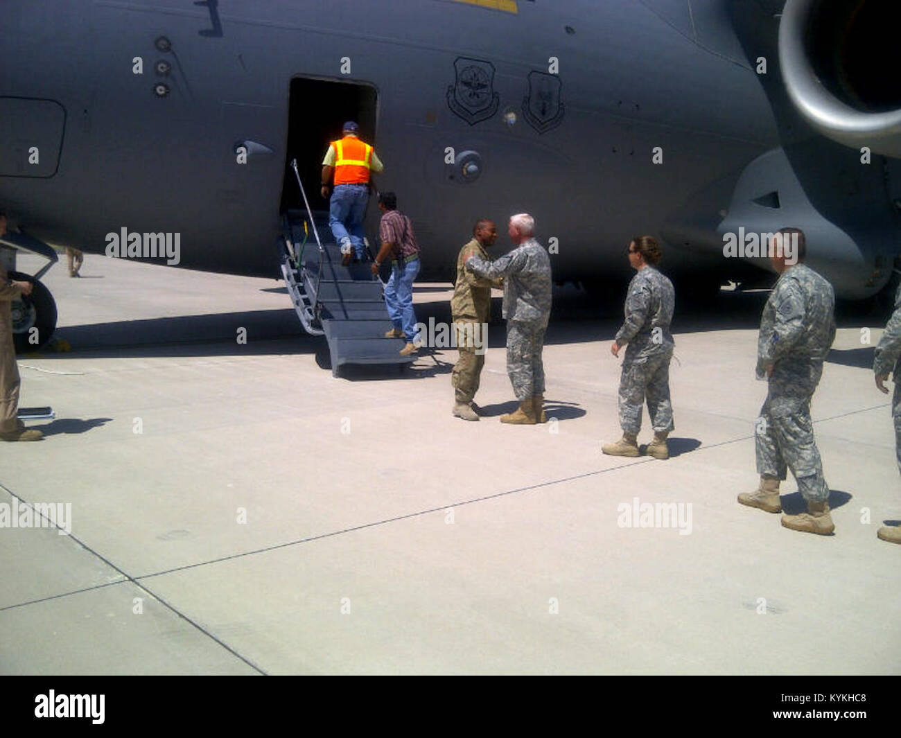 The 176th Firefighting Team returned to the states in the beginning of ...