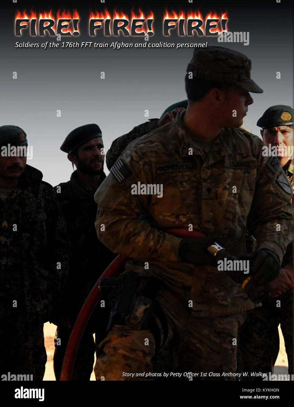 Us military poster training hi-res stock photography and images - Alamy