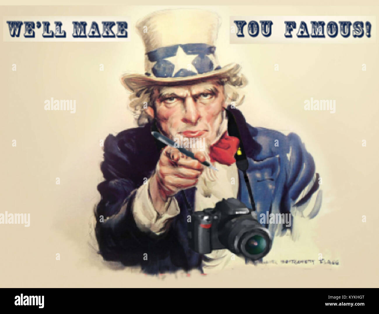 Uncle sam recruitment poster hi-res stock photography and images - Alamy