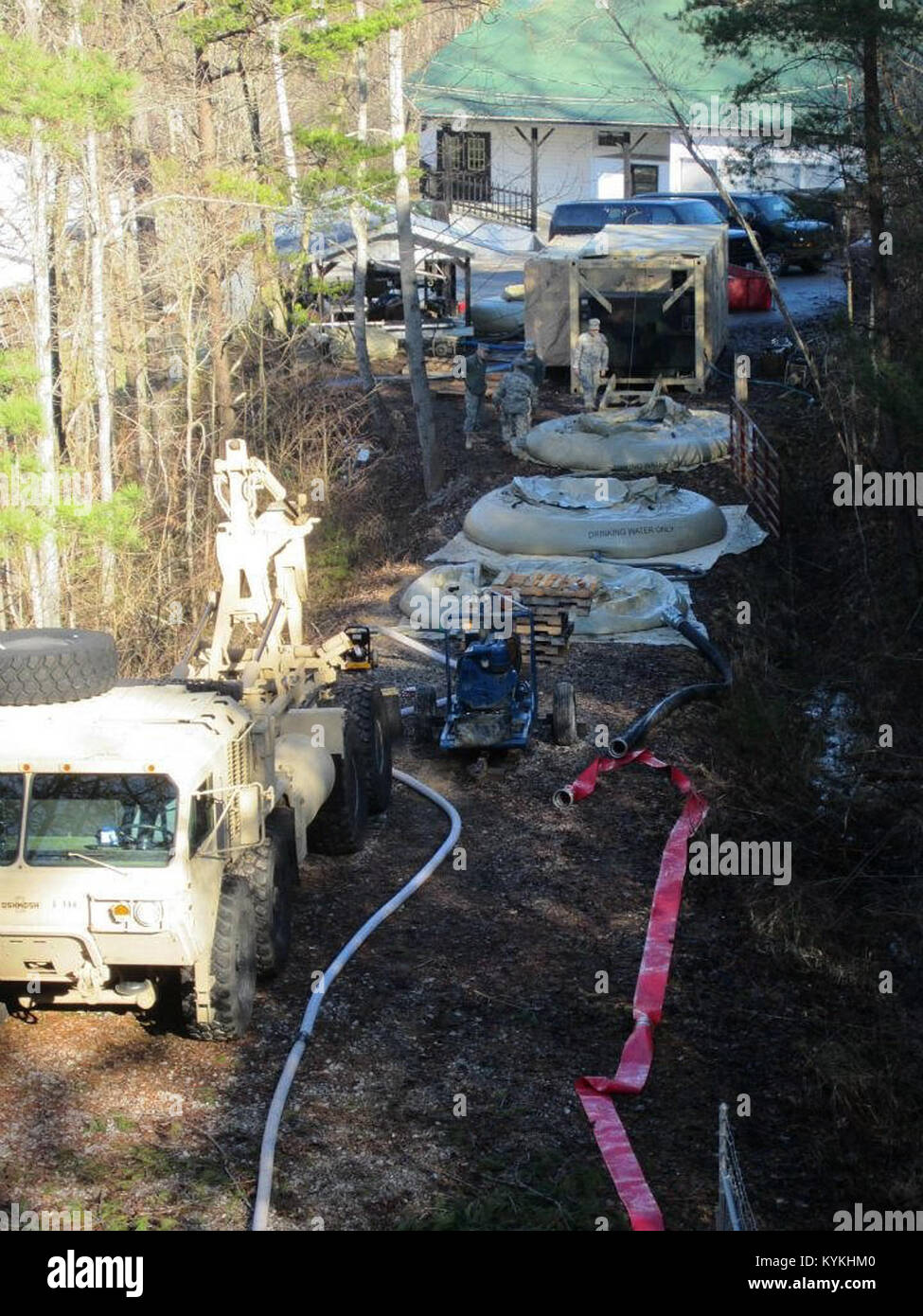 Members of the 103rd Brigade Support Battalion supported Harlan County ...