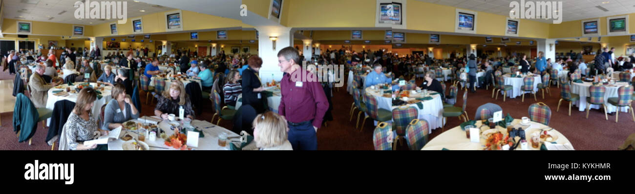 US military dining room panorama Stock Photo - Alamy