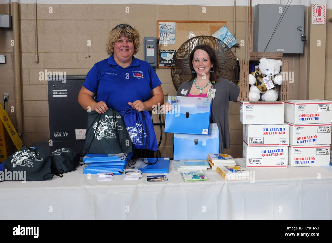 Kristen Arnett, Family Assistance Specialist, and Becca Kemp, Family ...