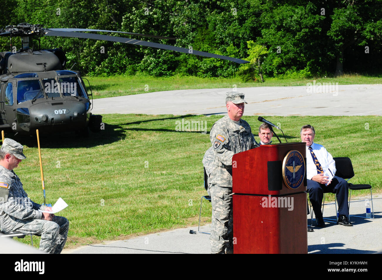 The Kentucky National Guard broke ground for a new $25 million aviation ...