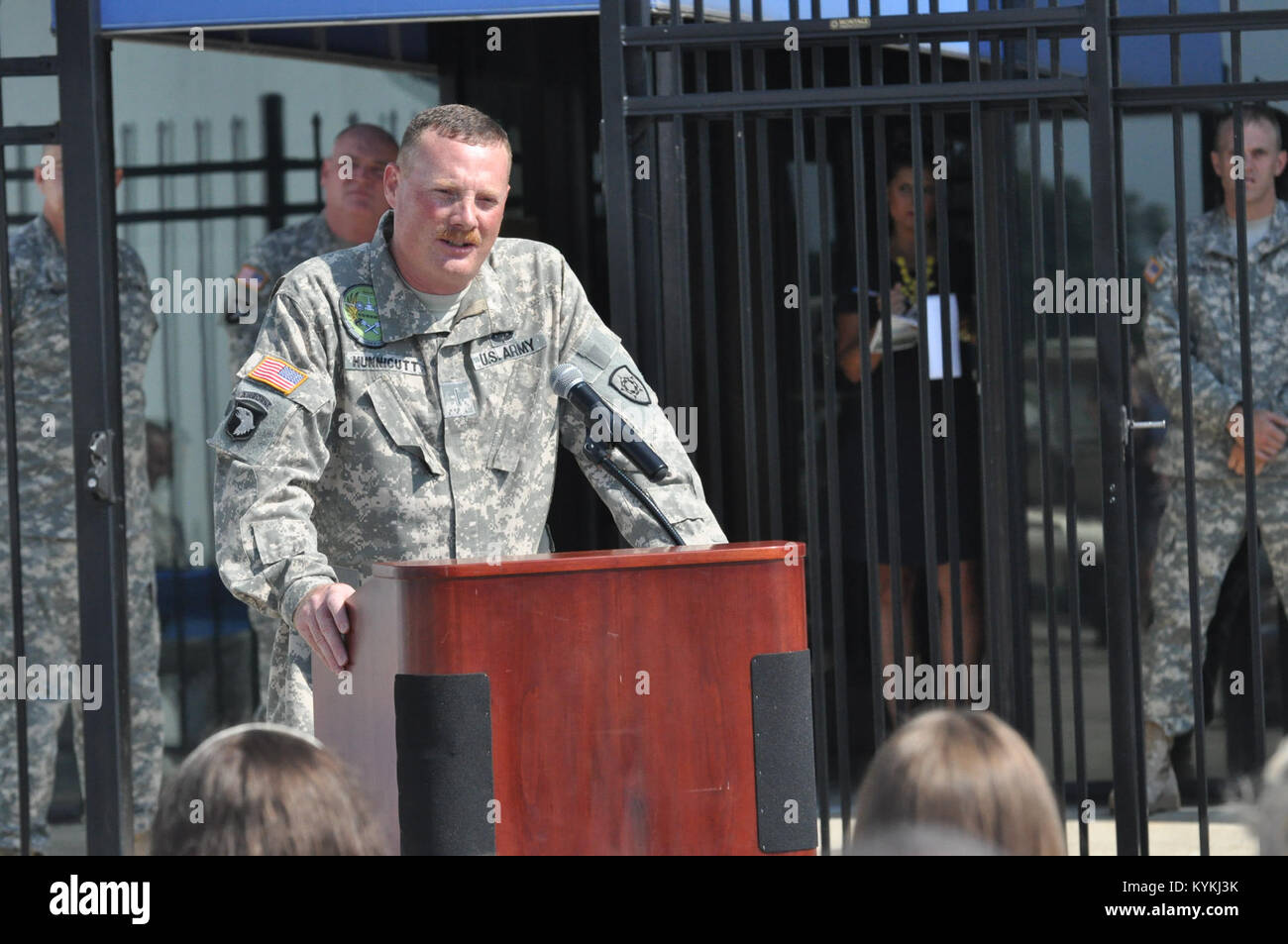 Family, friends and Soldiers welcome home the members of Detachment 11 ...