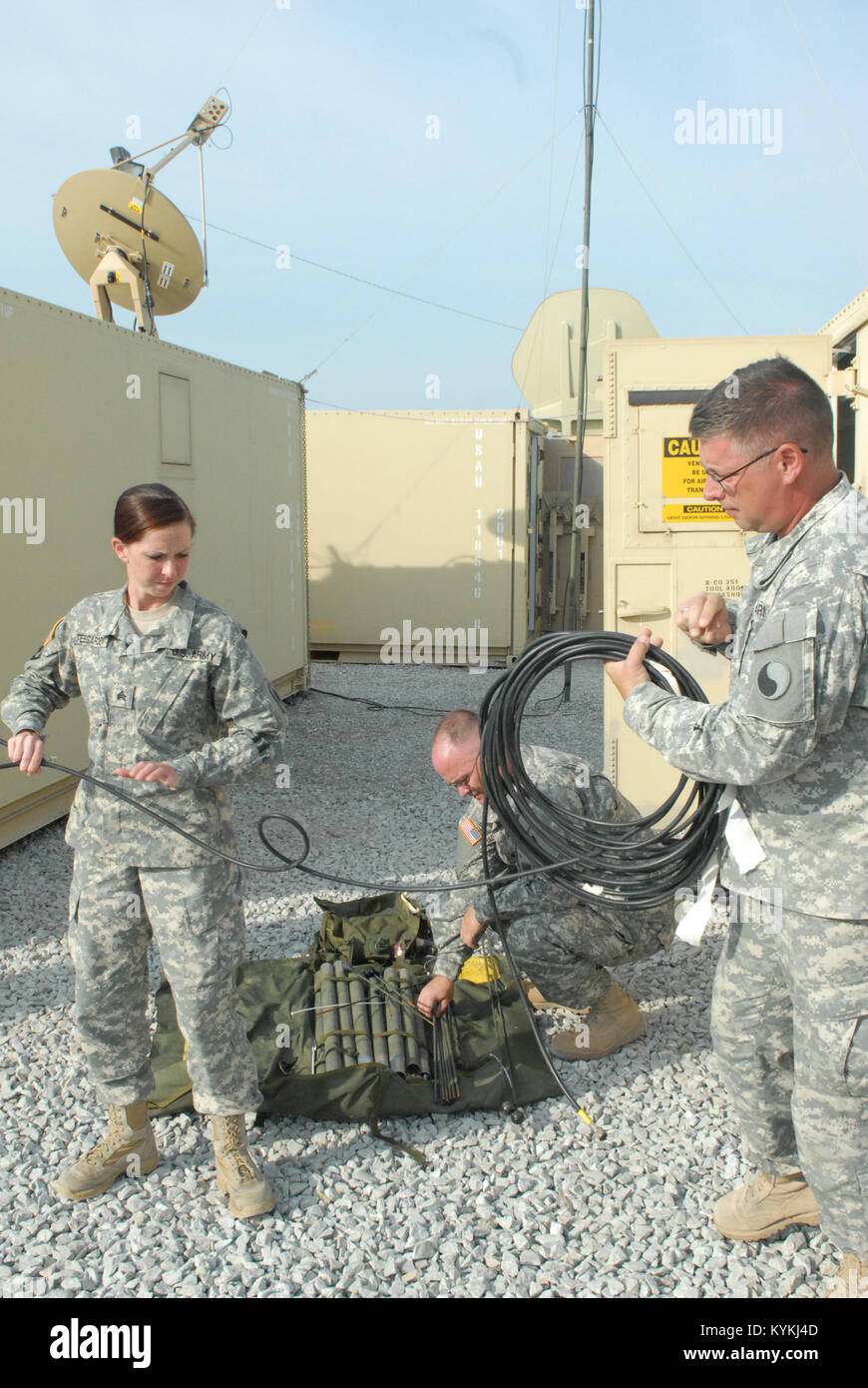 Soldiers of the Kentucky National Guard's 63rd Theater Aviation Brigade ...