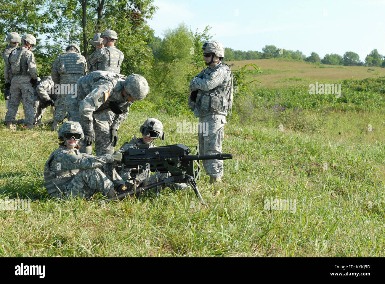 Soldiers of the Kentucky National Guard's 63rd Theater Aviation Brigade ...