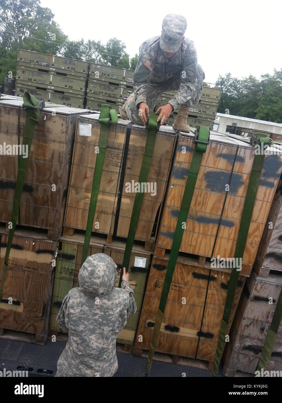 US military logistics Stock Photo - Alamy