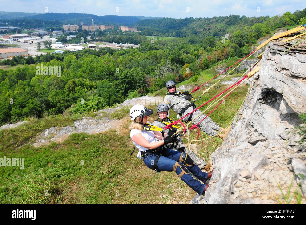 Maj. John Cline was promoted to the rank of lieutenant colonel during a ...